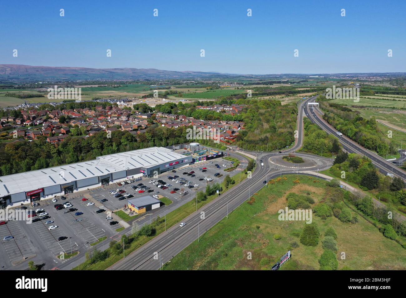 Glasgow retail park hi-res stock photography and images - Alamy