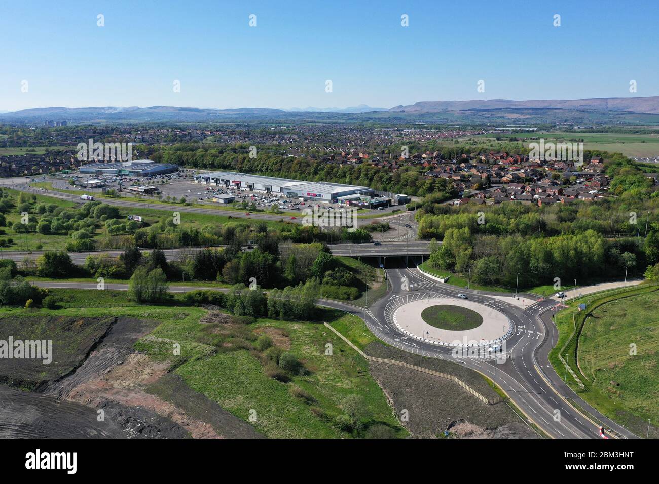 Glasgow retail park hi-res stock photography and images - Alamy