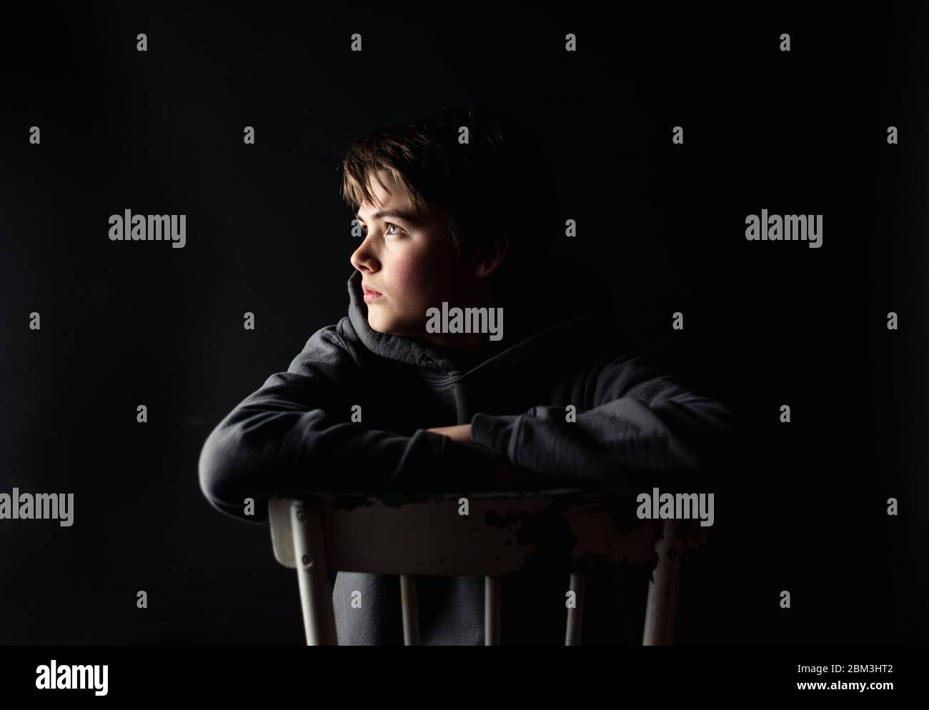 Low key flash photography hi-res stock photography and images - Alamy
