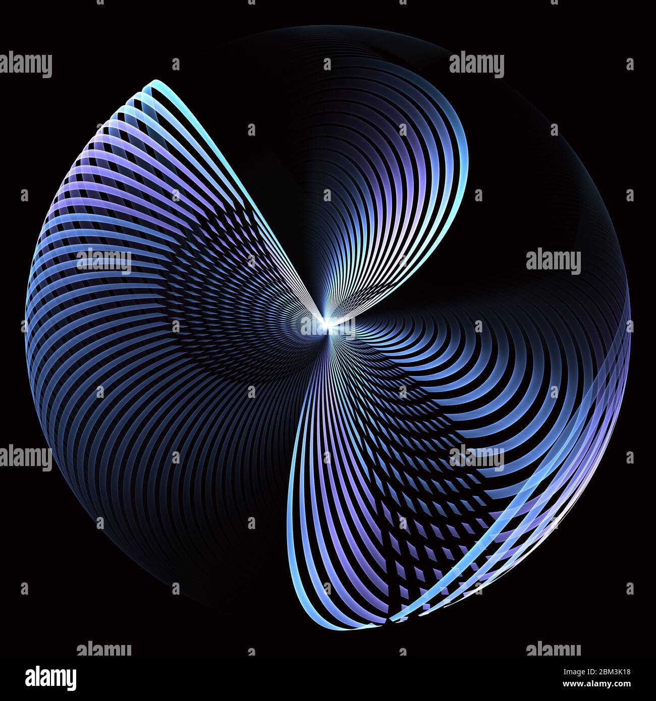 Abstract technology background - computer-generated image. Fractal ...