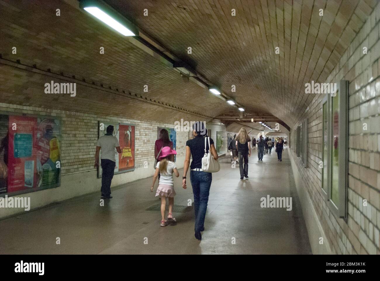 London subway tunnel shelter hi-res stock photography and images - Alamy
