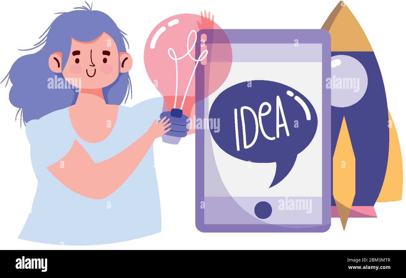 Inspire female Stock Vector Images - Alamy