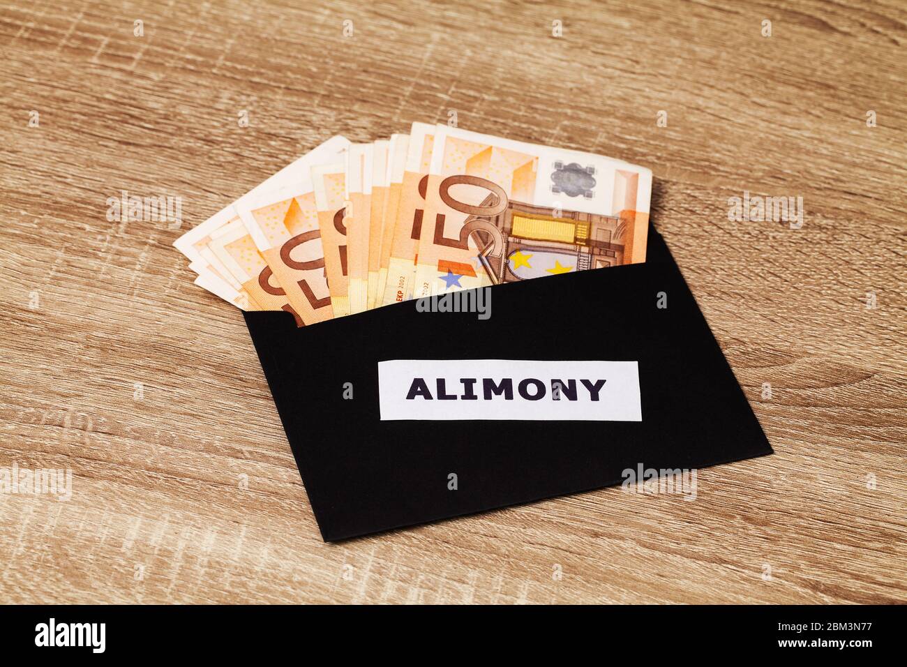 Concept of alimony, money for childcare costs Stock Photo - Alamy