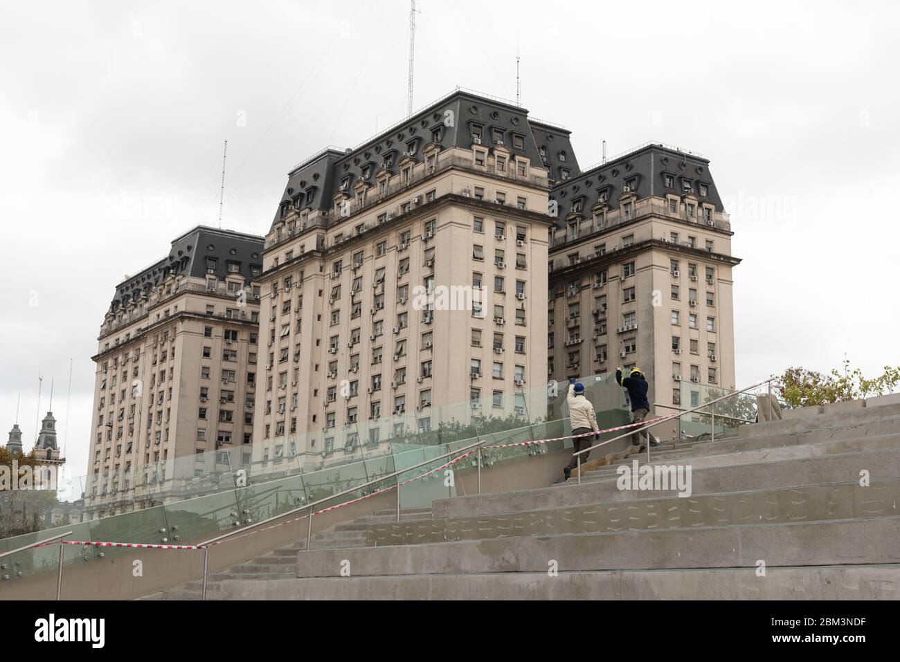 Libertador building is the headquarters of the Ministry of Defense and ...