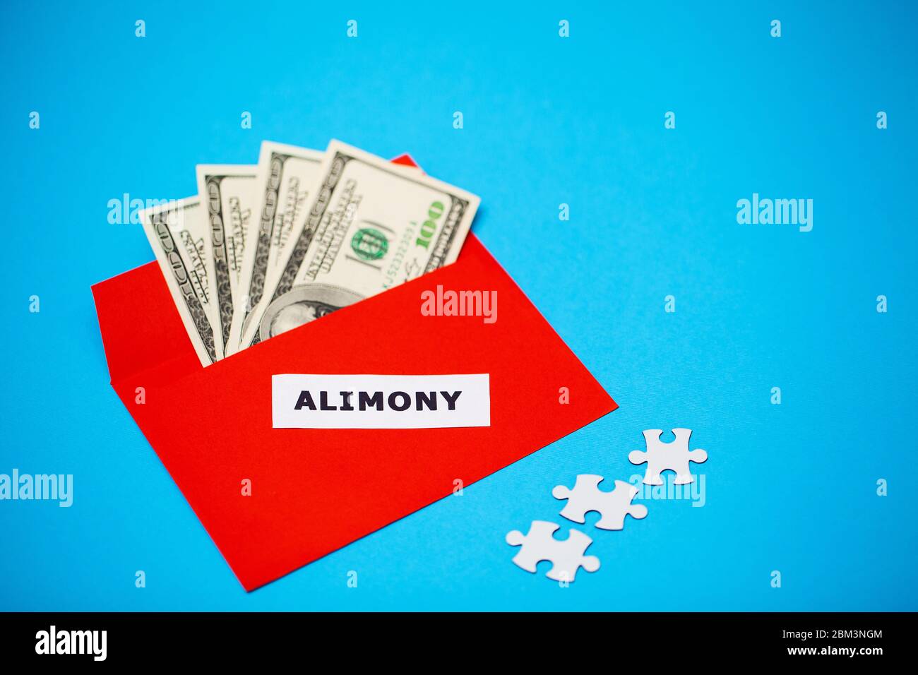 Concept of alimony, money for childcare costs Stock Photo - Alamy