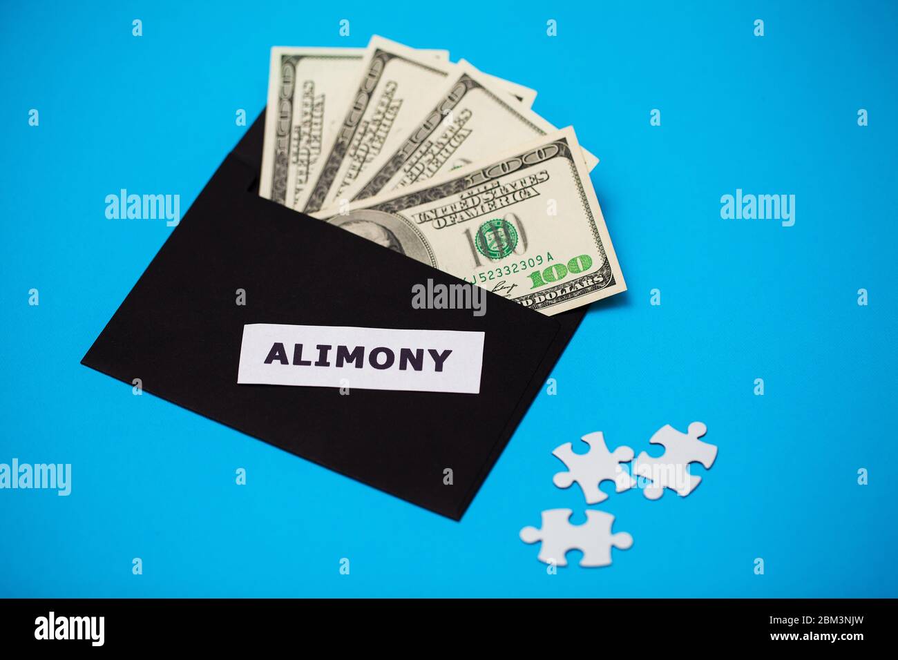 Concept of alimony, money for childcare costs Stock Photo - Alamy