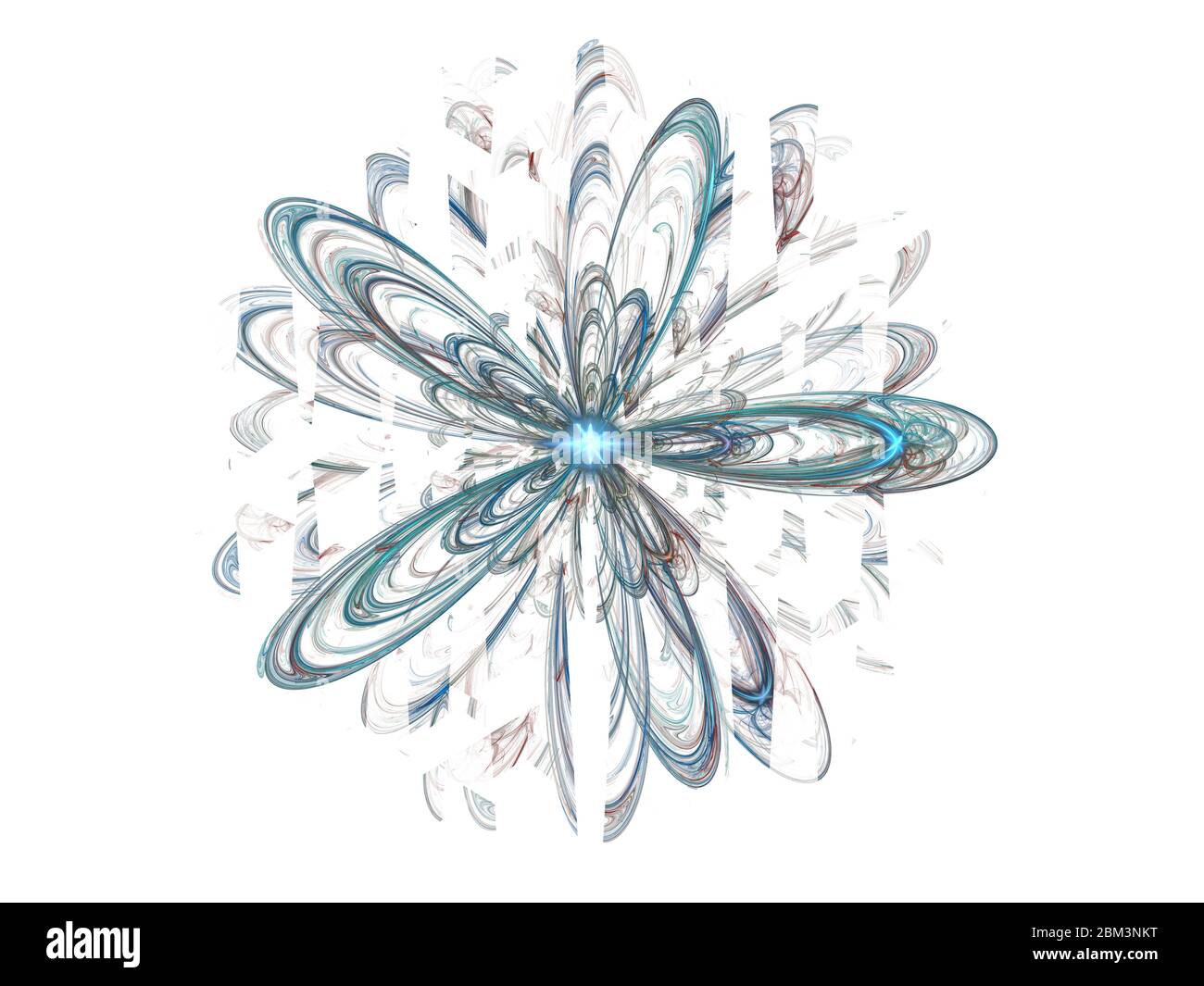 Composition of electron orbits and fractal pattern on the subject of ...