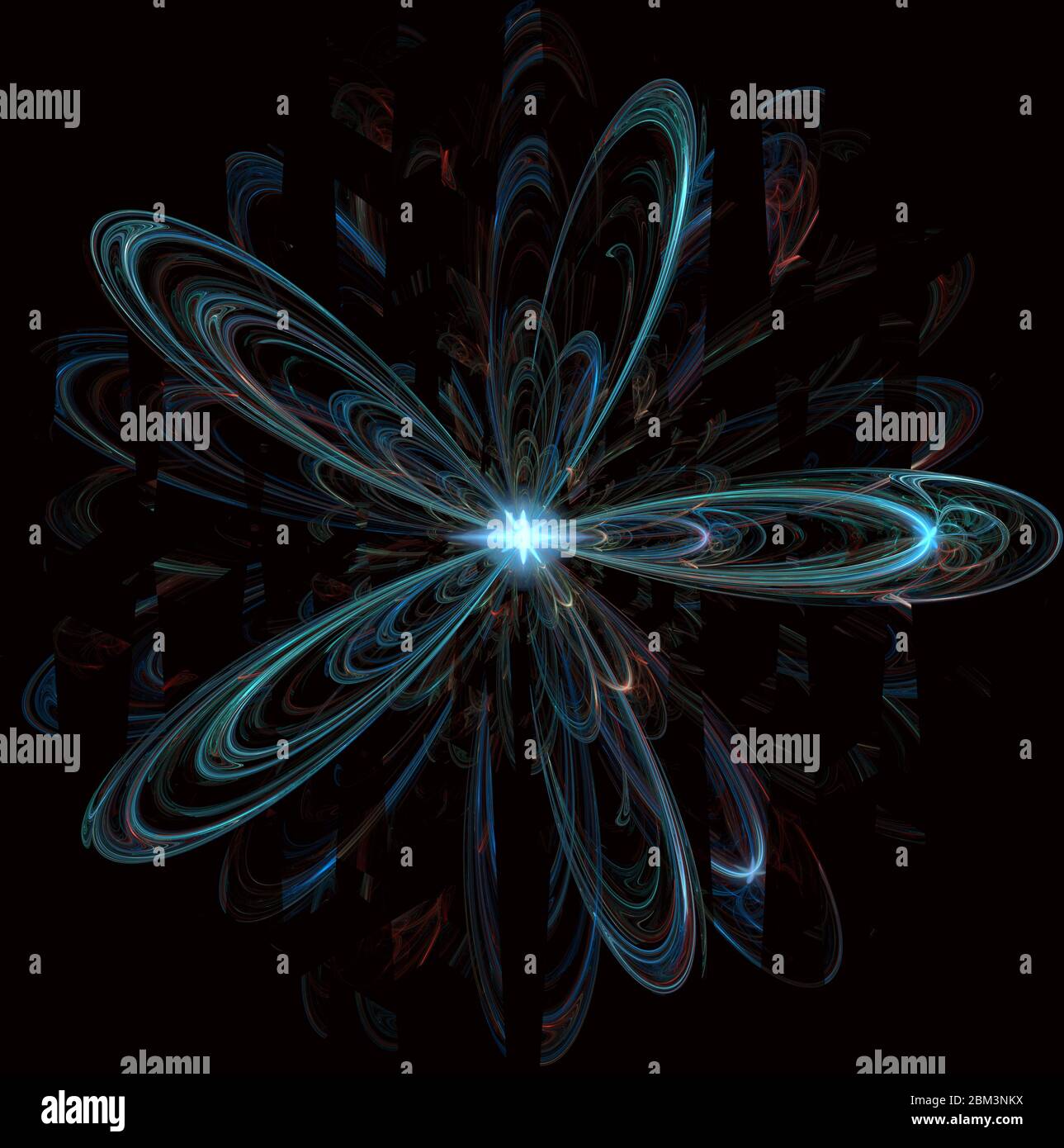 Composition of electron orbits and fractal pattern on the subject of ...
