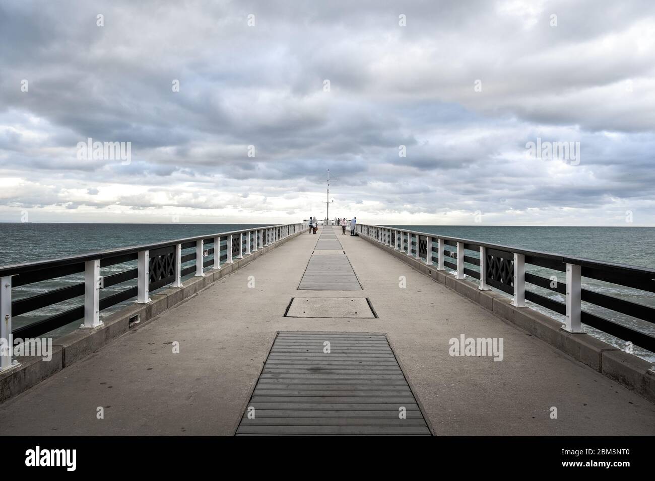 Shark Rock Pier at Port Elizabeth, Eastern Cape, South Africa Stock ...