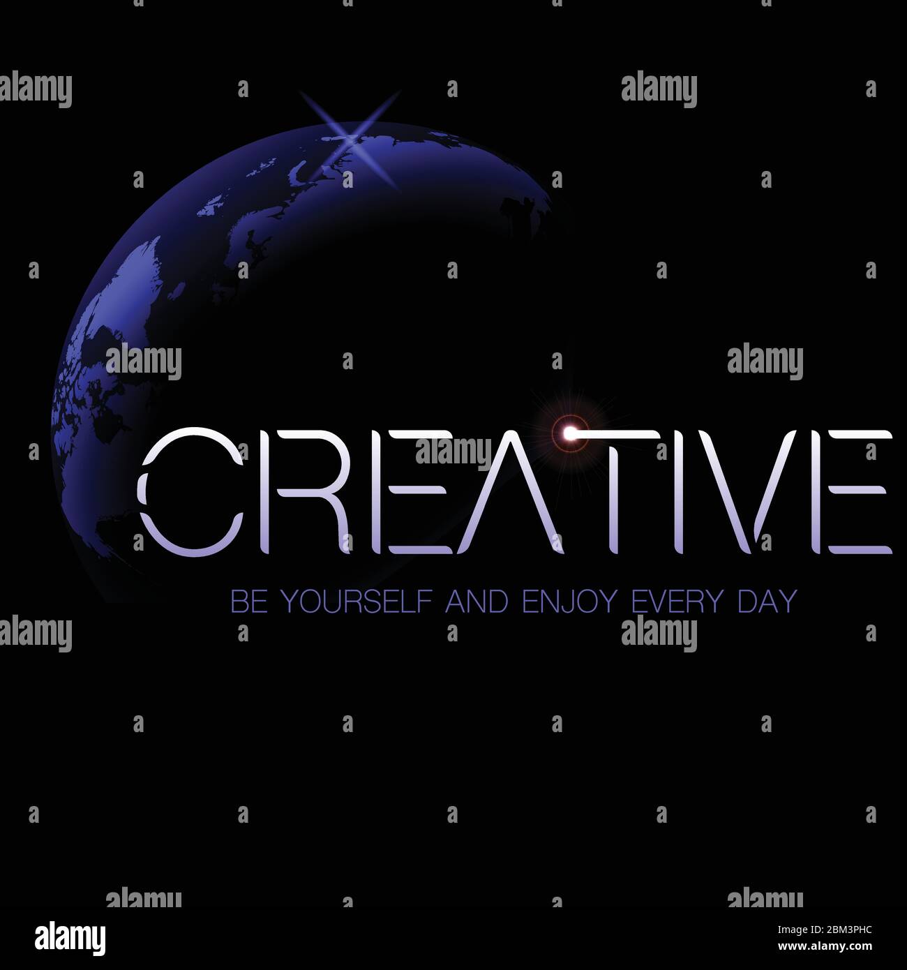 Creative space background Stock Vector Image & Art - Alamy