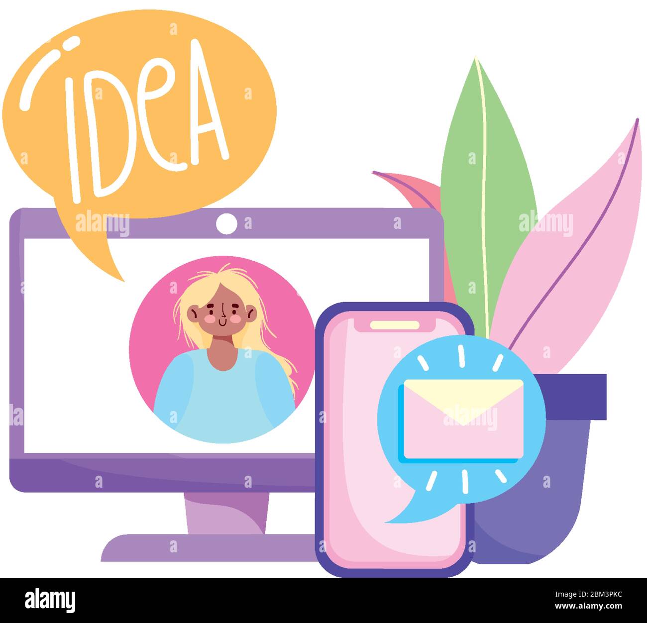 people creativity and technology,computer girl idea smartphone email ...