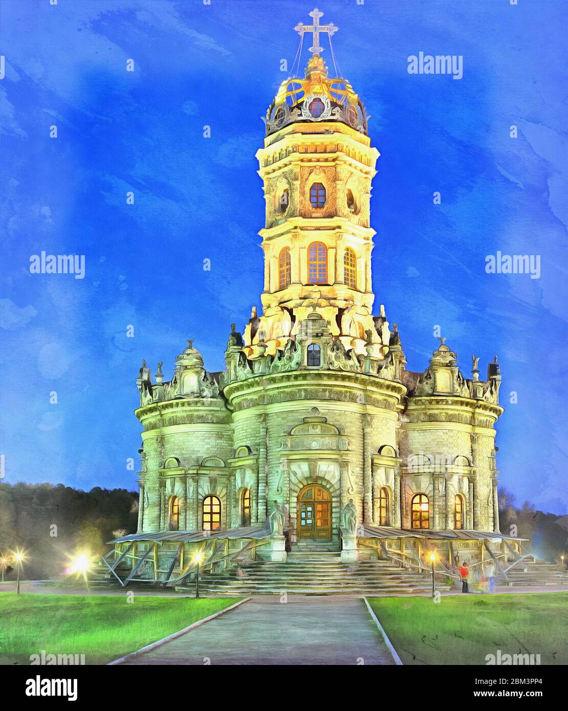 Russian baroque painting hi-res stock photography and images - Alamy