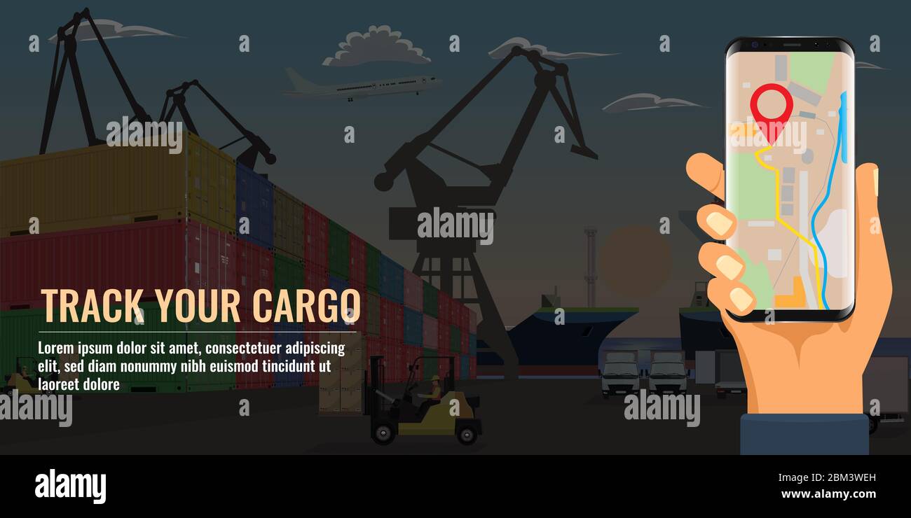 Map crates Stock Vector Images - Alamy