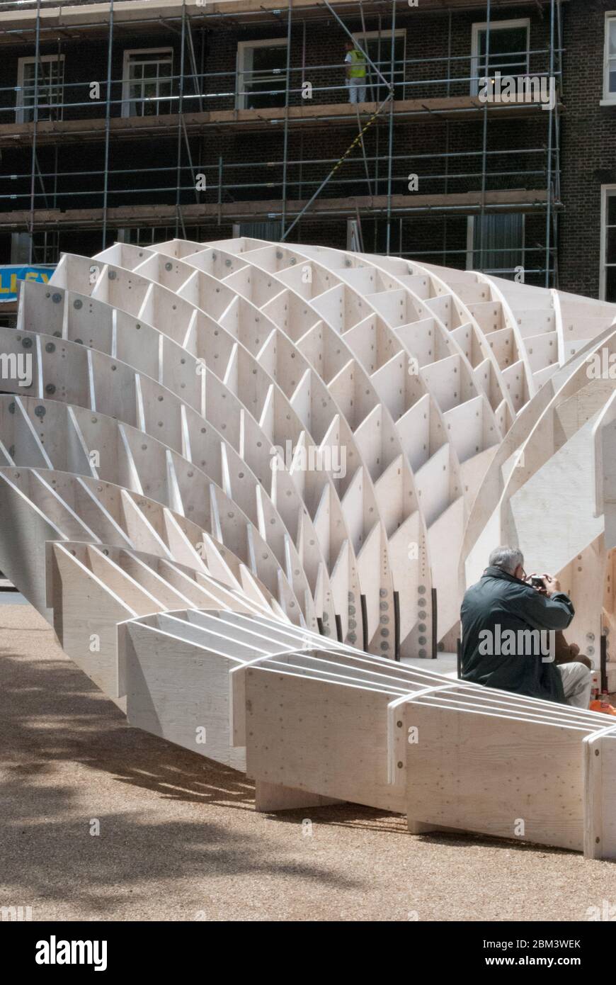 Swoosh Pavilion by Students at AA Architectural Association 36 Bedford ...