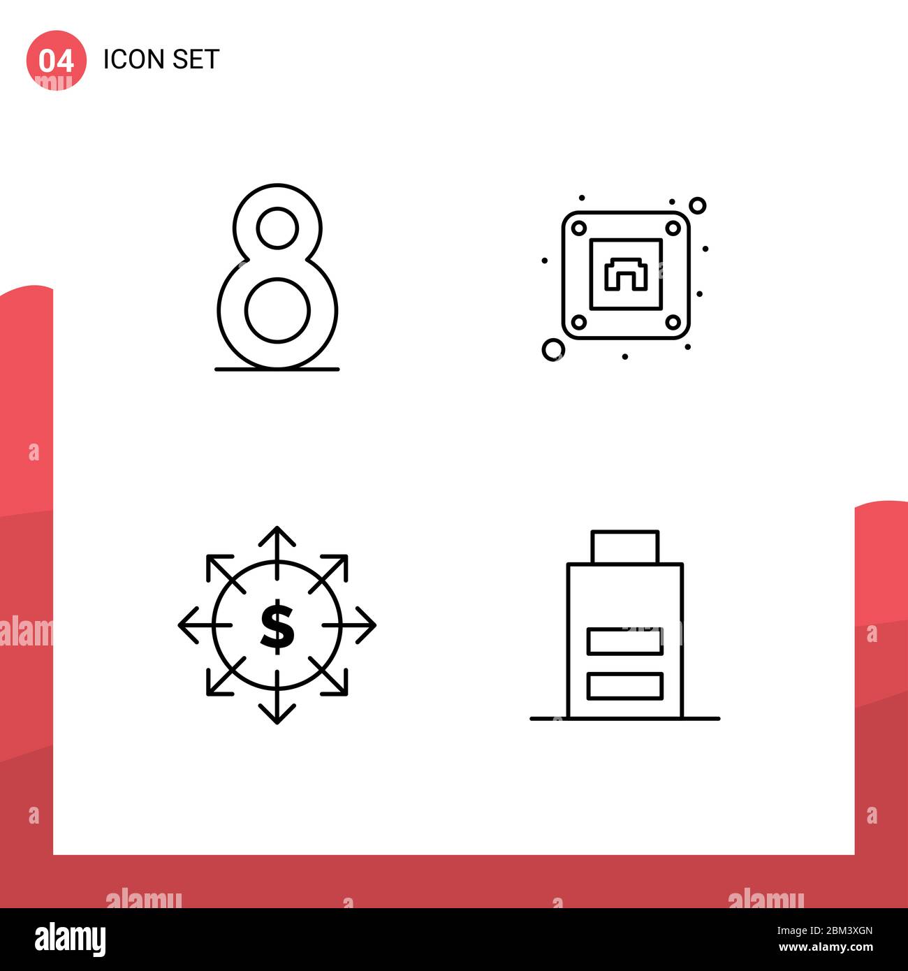 Money pictograms hi-res stock photography and images - Alamy