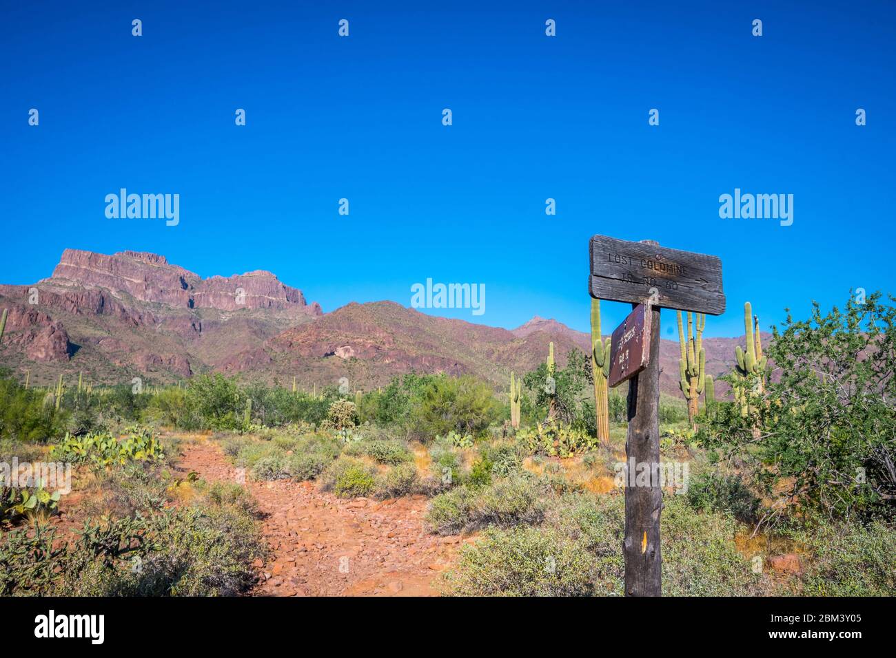 Apache Trail, AZ, USA - Oct 20, 2019: The different kinds of trials ...
