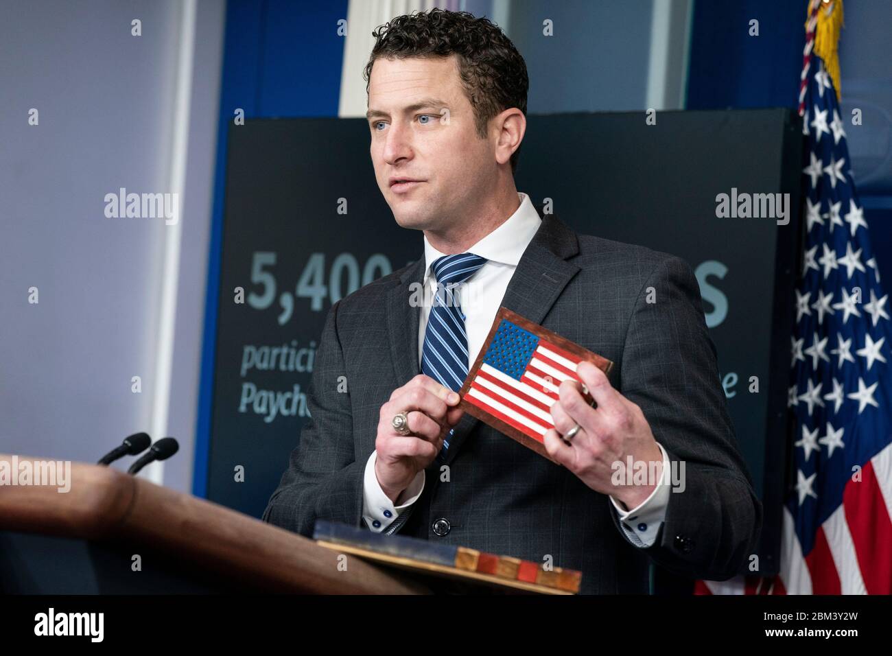Washington, DC, USA. 6th May, 2020. Joe Shamess, co-founder of Flags of ...
