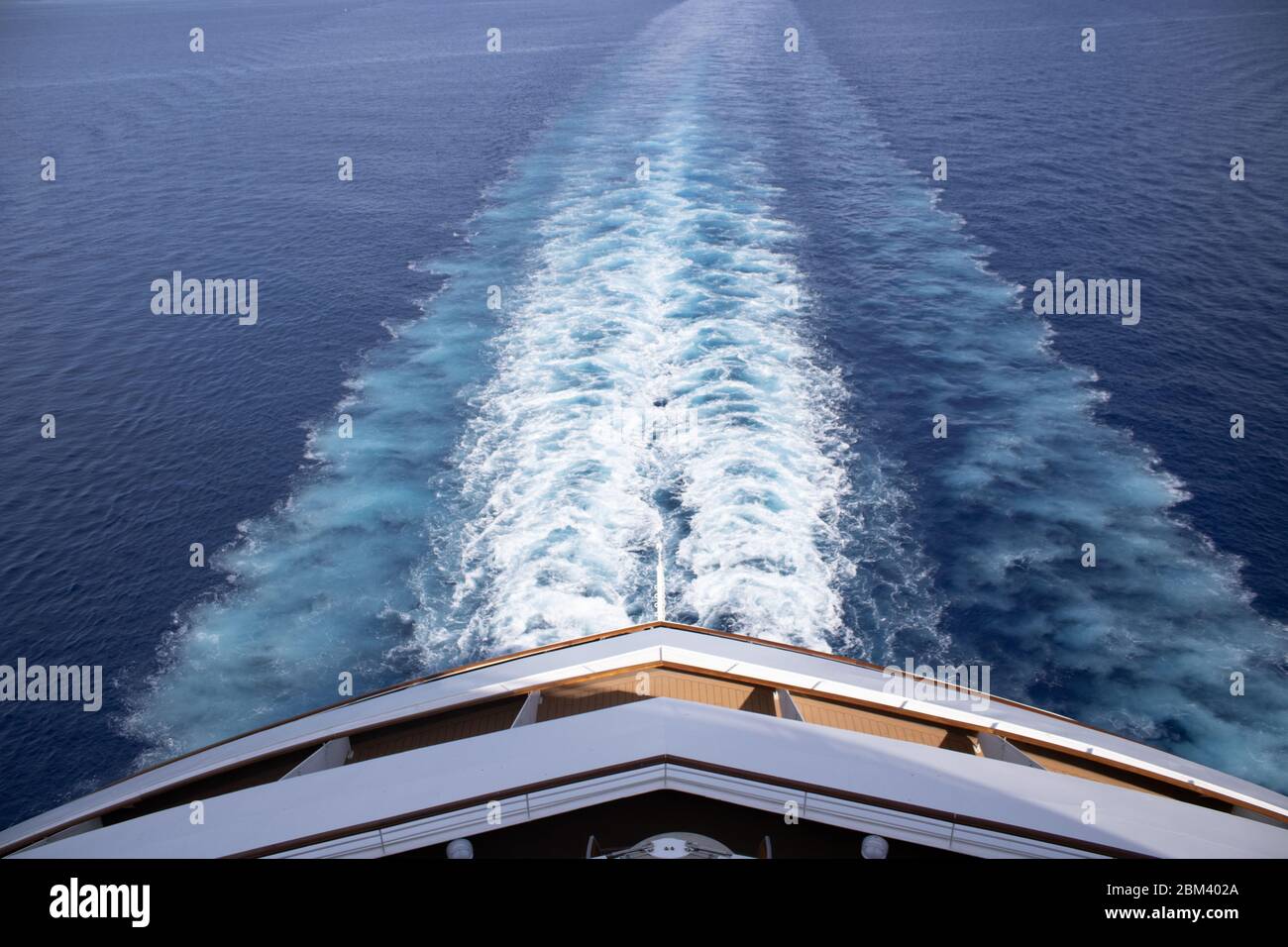 Back of a cruise ship in bahamas Stock Photo - Alamy