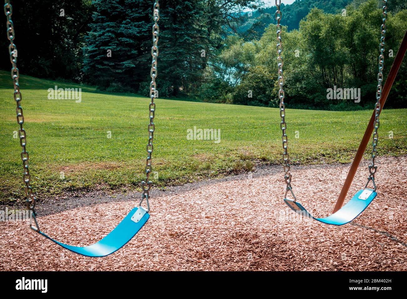 Empty Swing Set