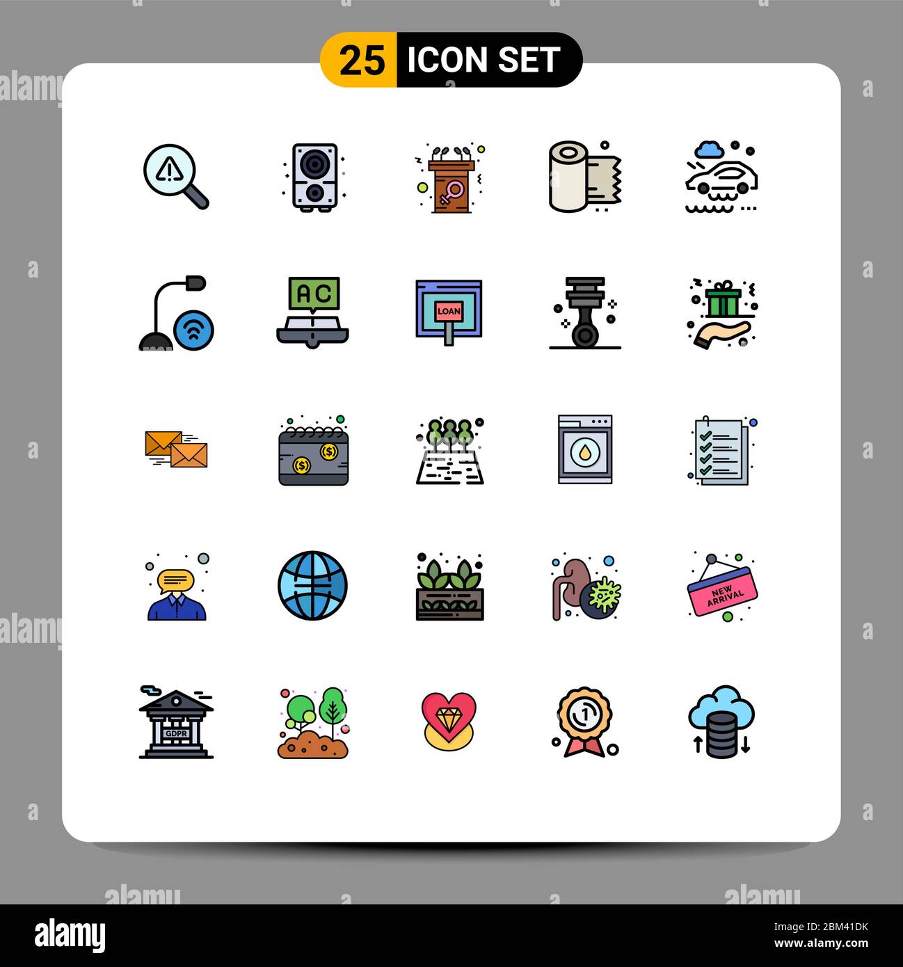 Weather icons bad hi-res stock photography and images - Alamy