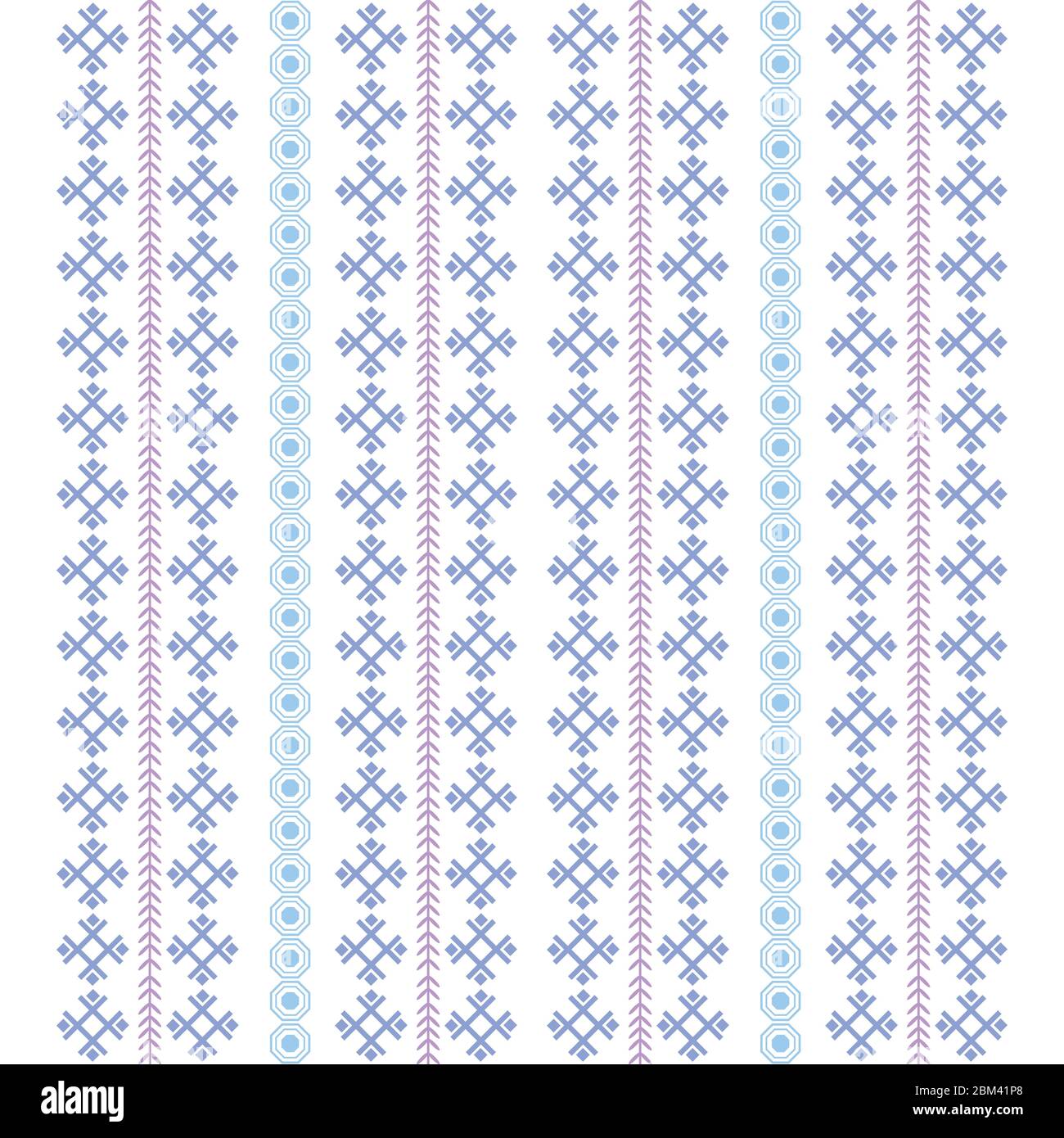 Modern stitches embroidery pattern with simple style for living room ...