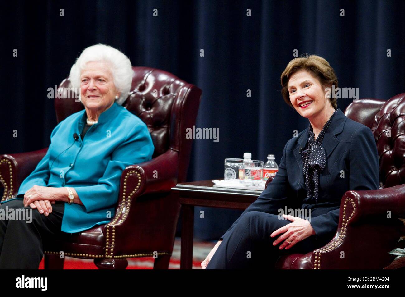 College Station, Texas USA, November 15, 2011: Former U.S. First Ladies ...