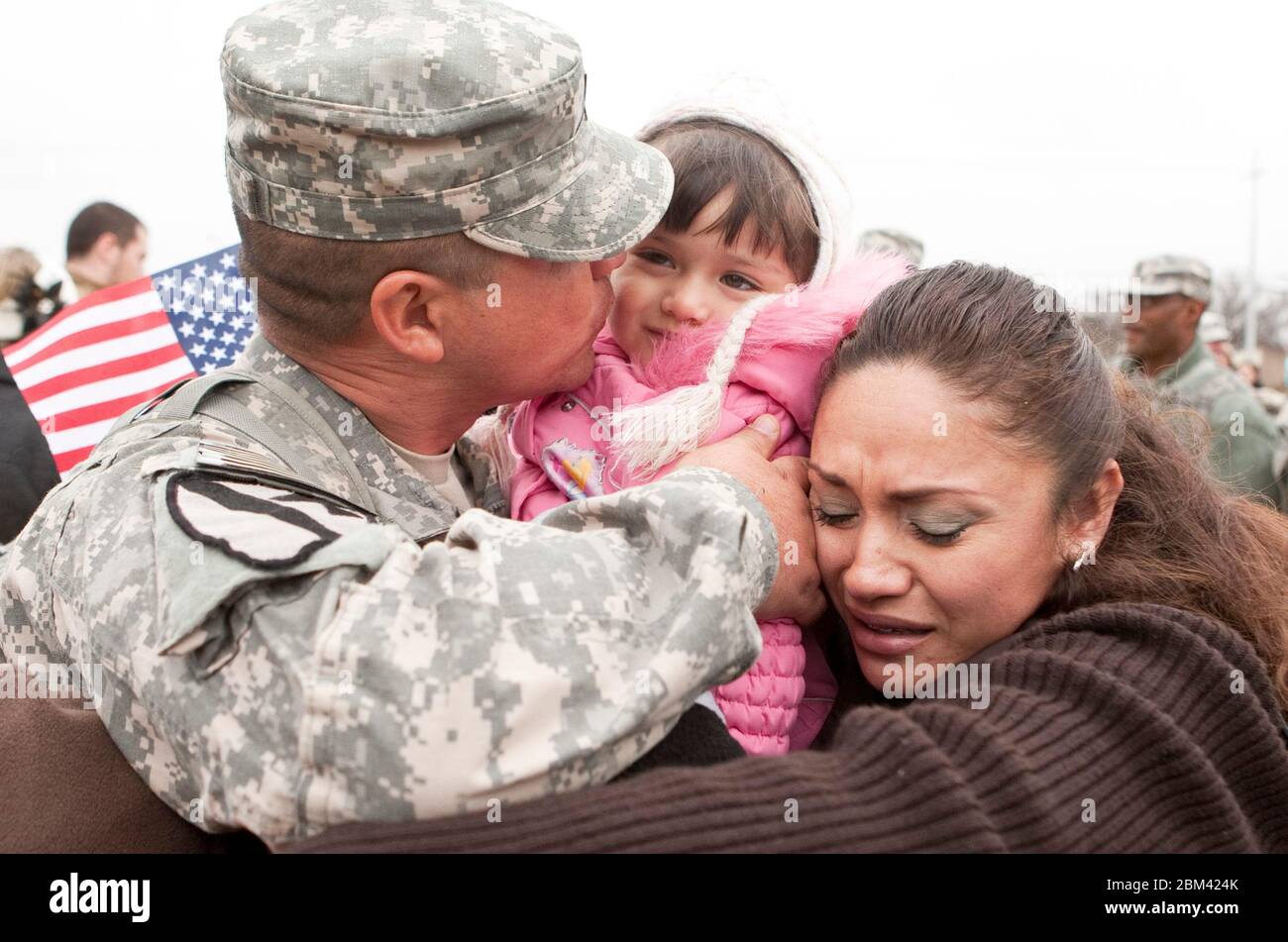 Fort Hood Texas USA, December 24, 2011: Army Iraq War veteran Jose Soli ...