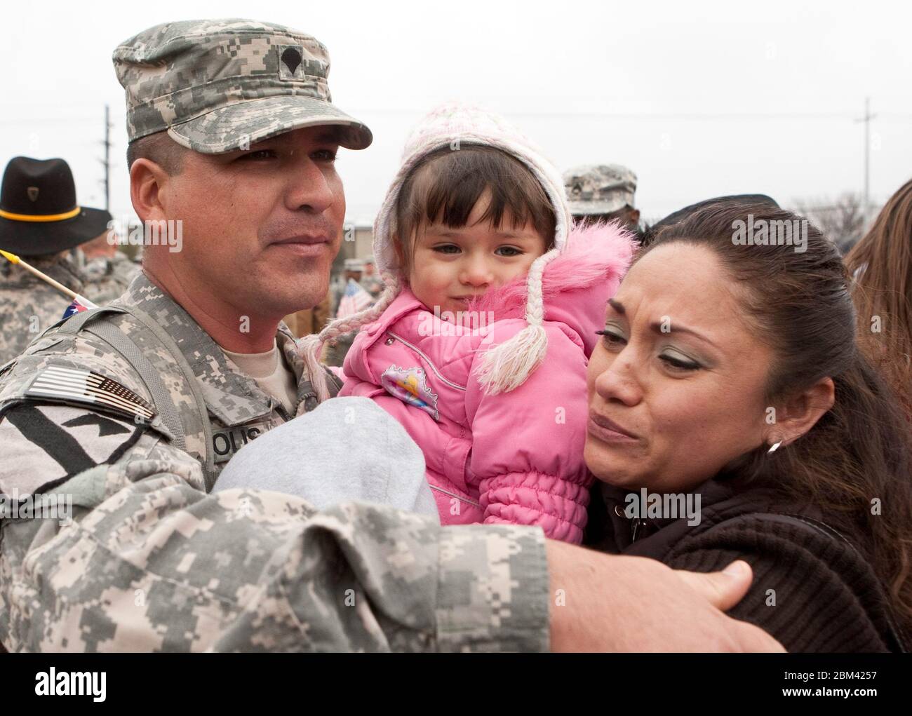 Fort Hood Texas USA, December 24, 2011: Army Iraq War veteran Jose Soli ...