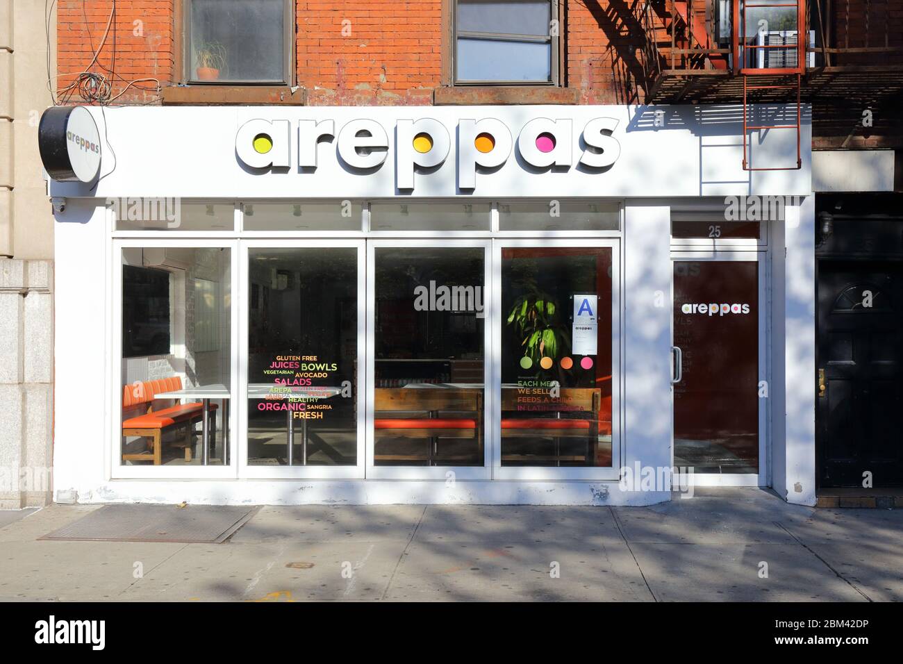 Areppas, 25 Cleveland Place, New York, NYC storefront photo of a Latin ...