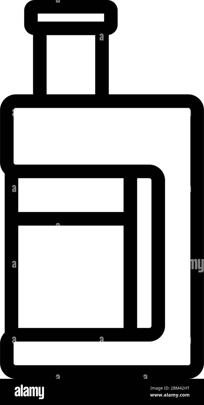 chopper for manual cutting vegetables icon vector outline illustration ...