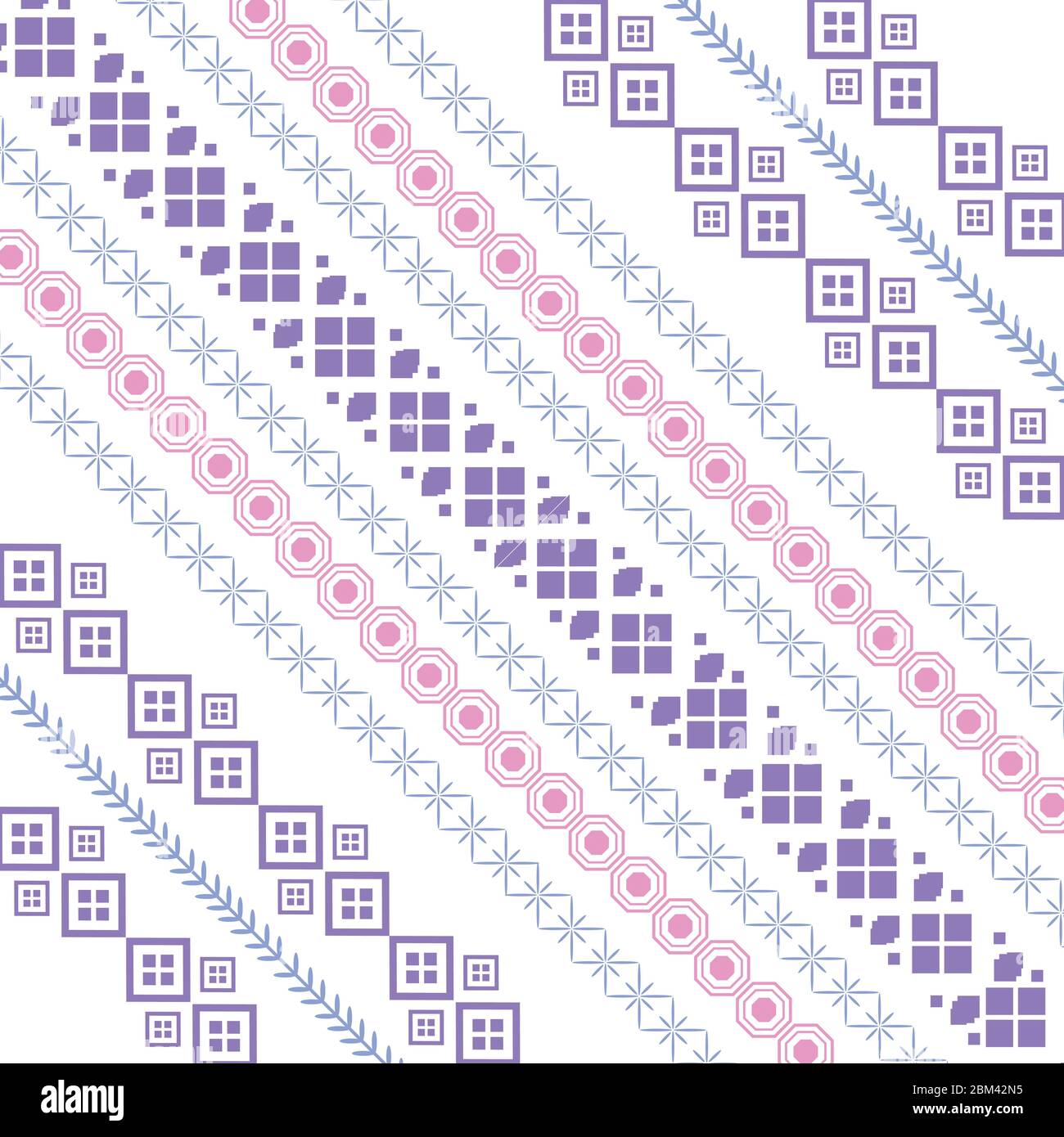Cute embroidery pattern for wall bedroom decor Stock Vector Image & Art ...