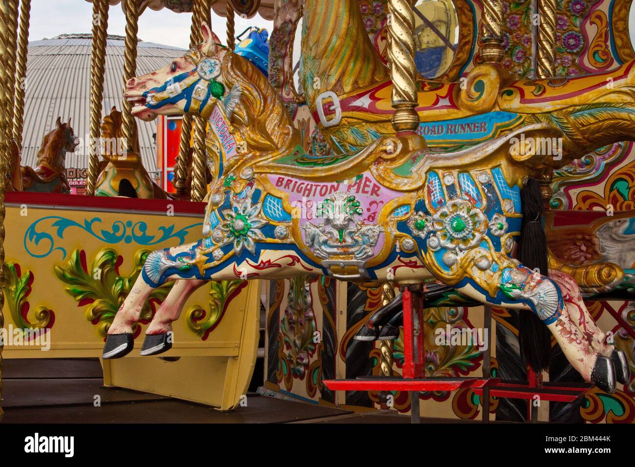 Roundabout or merry-go-round Stock Photo - Alamy