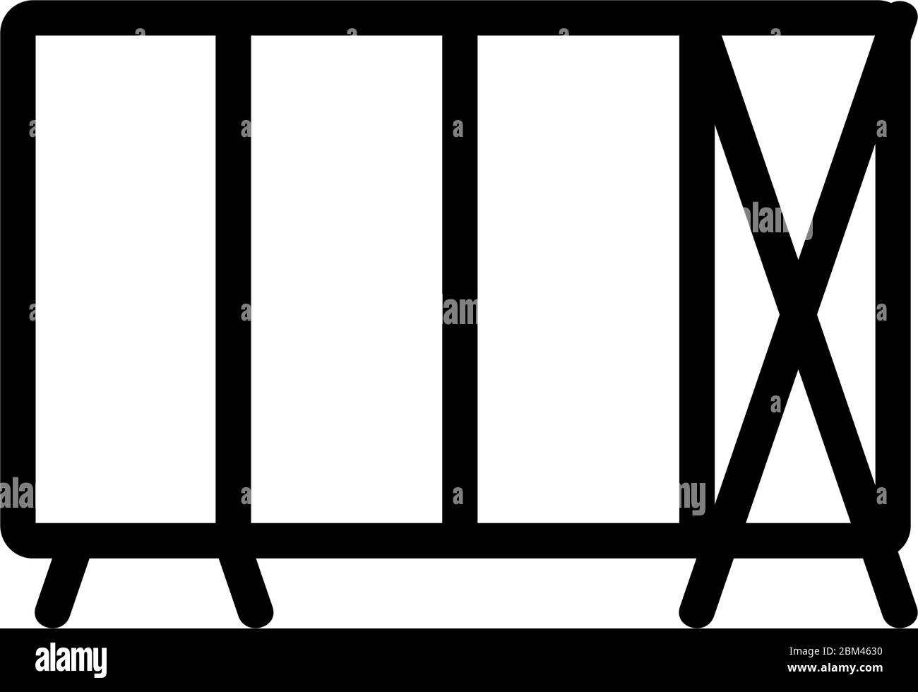 home clothes dryer icon vector outline illustration Stock Vector Image ...