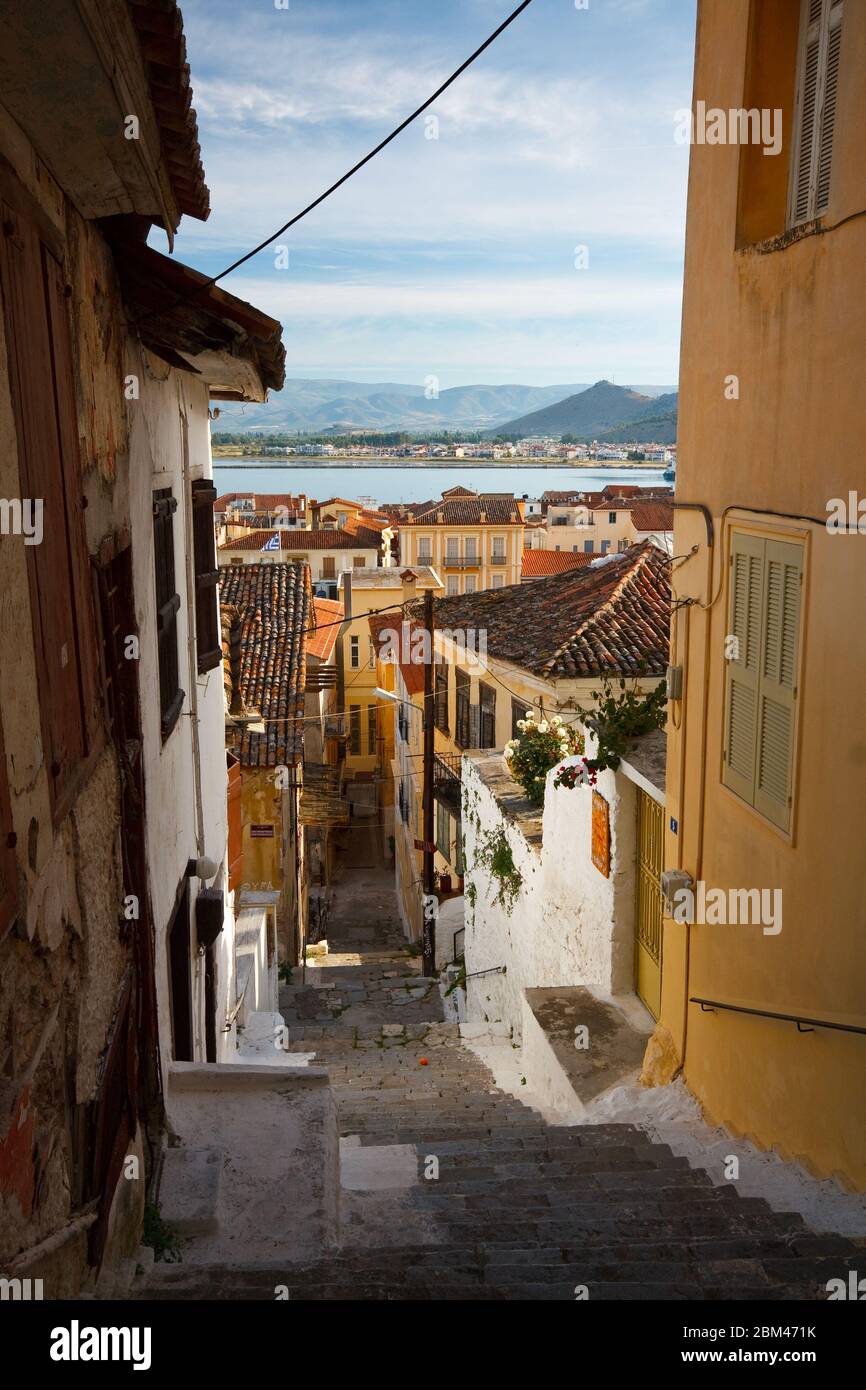Nafplio old town greece hi-res stock photography and images - Alamy