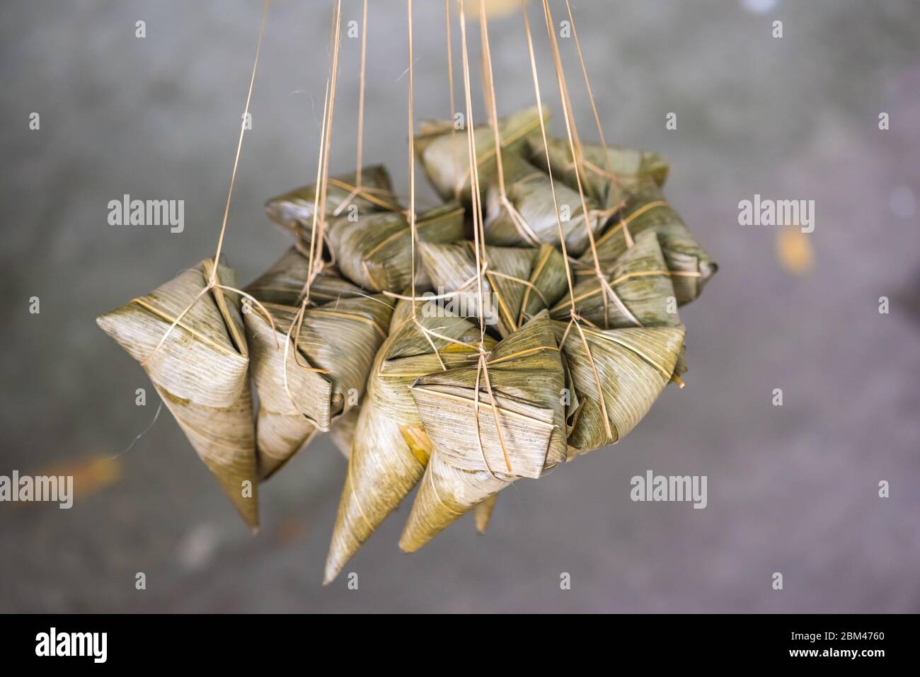 ZhongZi - traditional Chinese rice dish made of glutinous rice stuffed ...