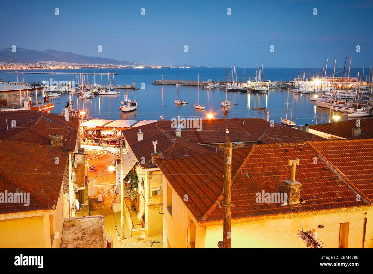 Mikrolimano harbor hi-res stock photography and images - Alamy