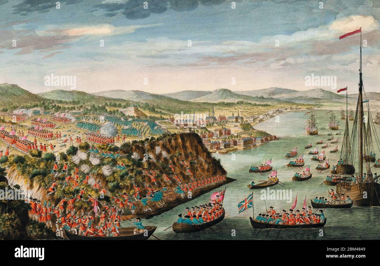 1759 siege quebec hi-res stock photography and images - Alamy