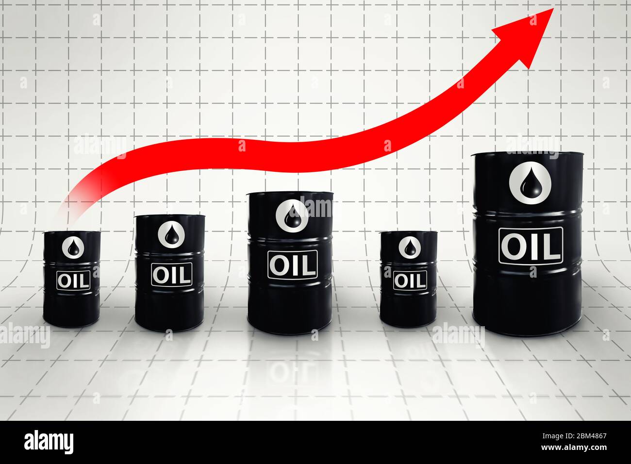 Metal oil barrels. Oil, gas and petroleum industry and manufacturing ...