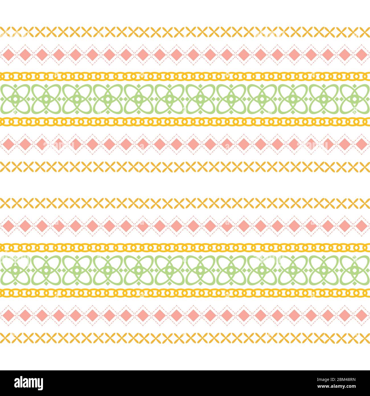 Elegant stitches embroidery style for cotton fabric design Stock Vector ...