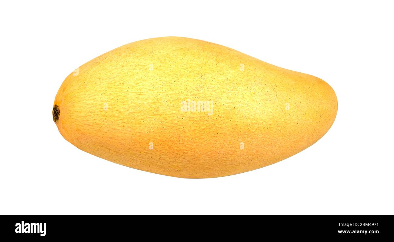 Mango Thai fruit isolated on white background Stock Photo - Alamy