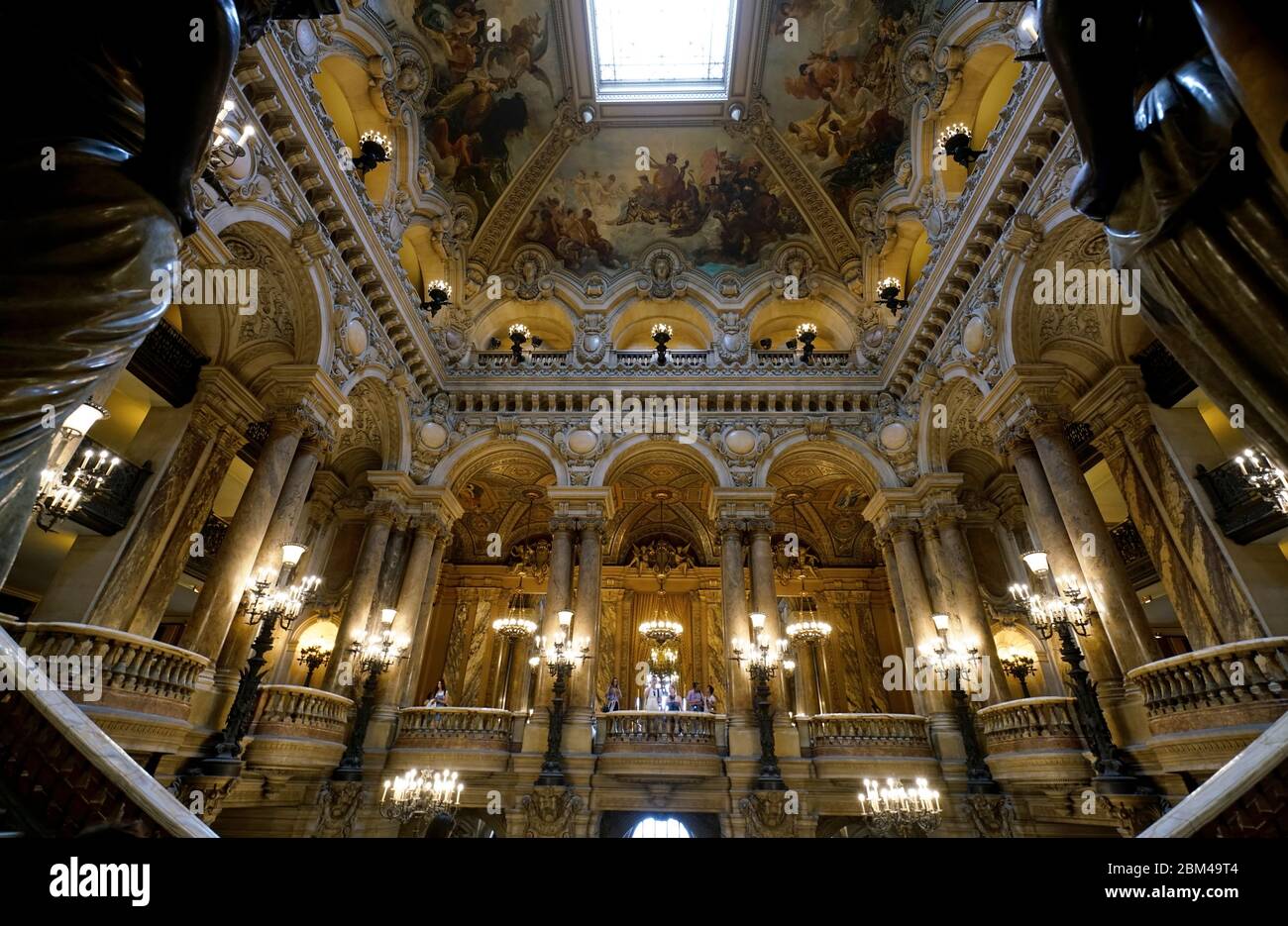 Interior opera paris city hi-res stock photography and images - Alamy