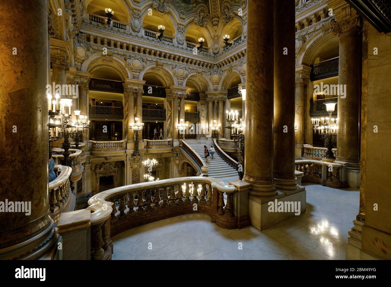 Grand palais paris staircase hi-res stock photography and images - Alamy