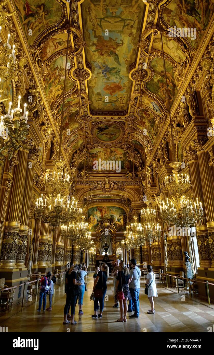 The opera by charles garnier hi-res stock photography and images - Alamy