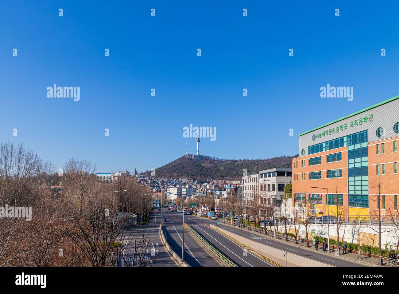 Seoul, South Korea - March 22, 2020. Seoul Namsan Tower. Seoul Namsan ...