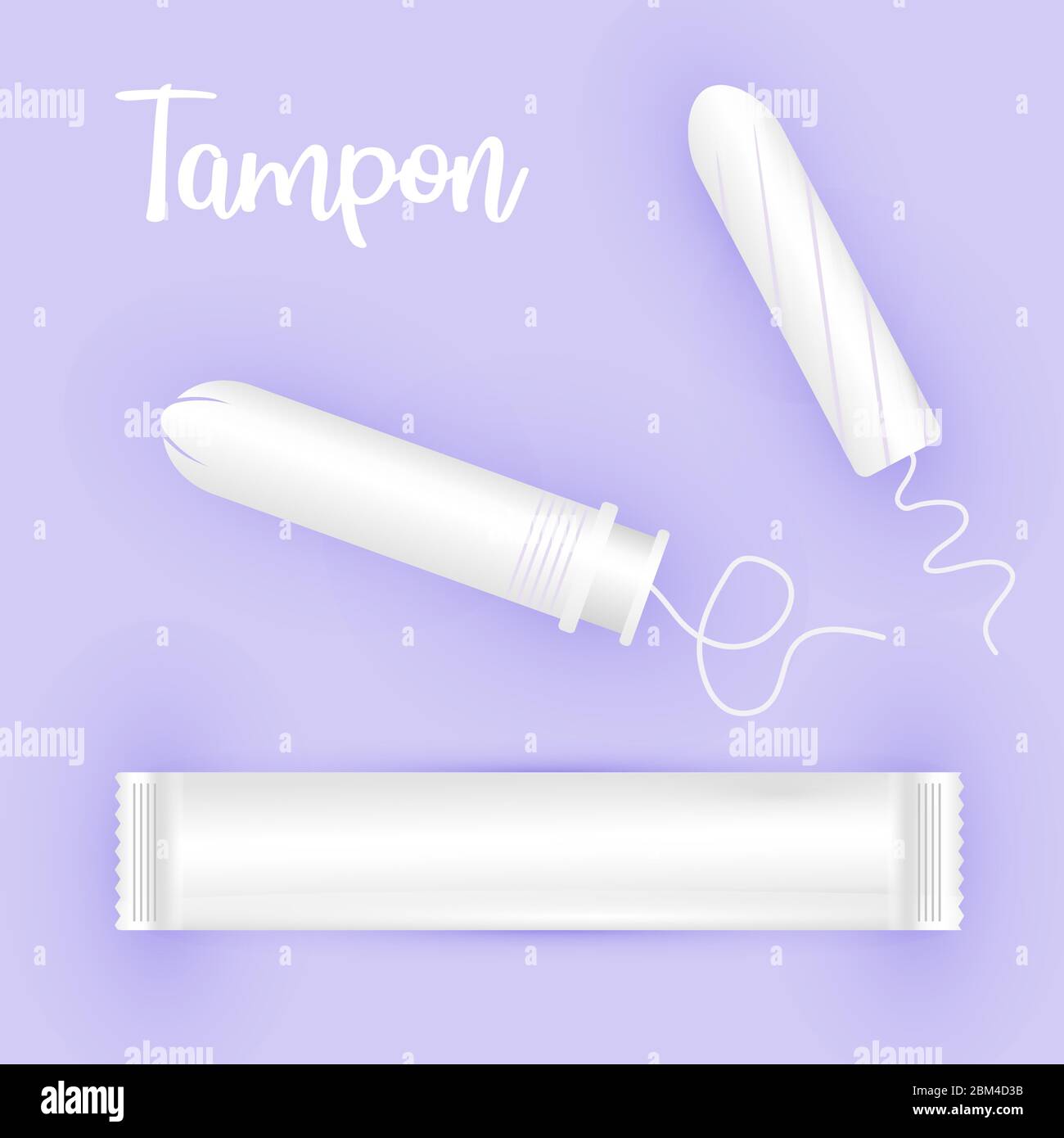 Feminine tampons icon. Woman menstrual care. Illustration of feminine ...