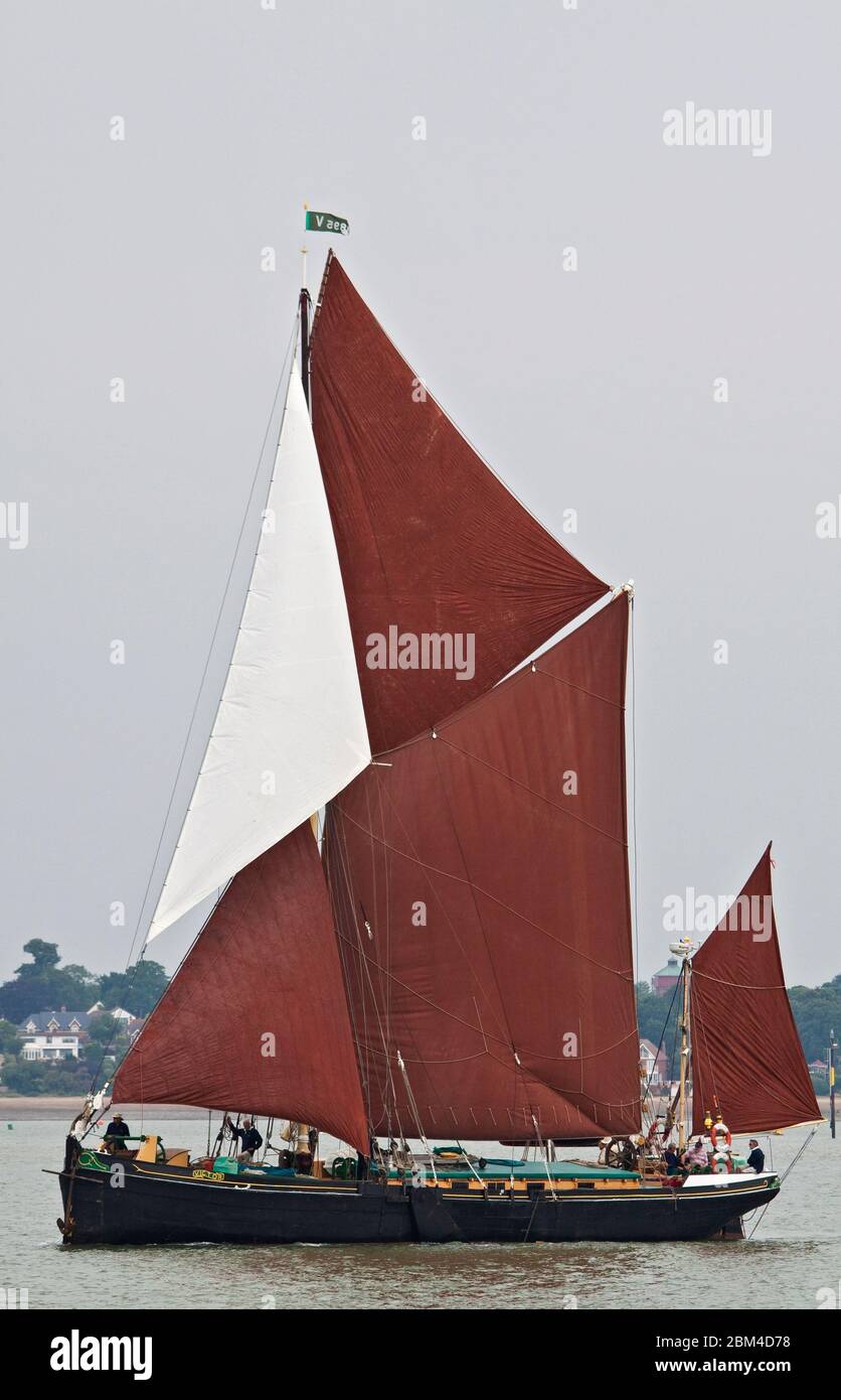 The victor sailing barge hi-res stock photography and images - Alamy