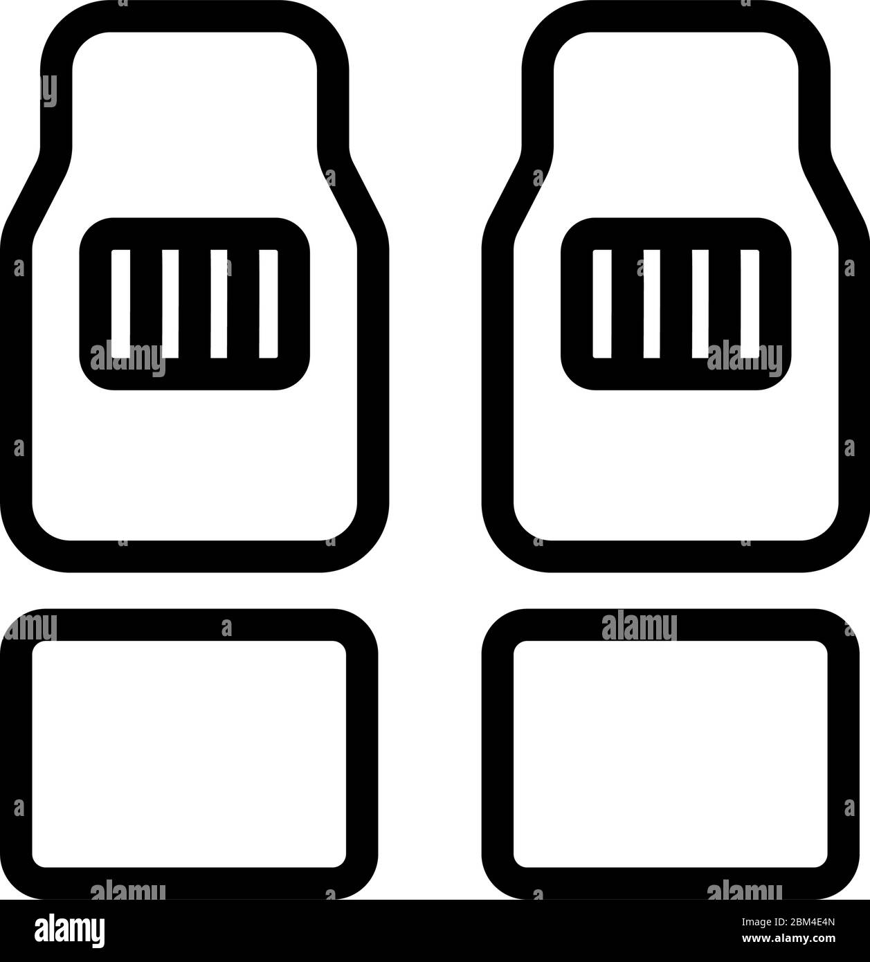 Black floor mats Stock Vector Images - Alamy