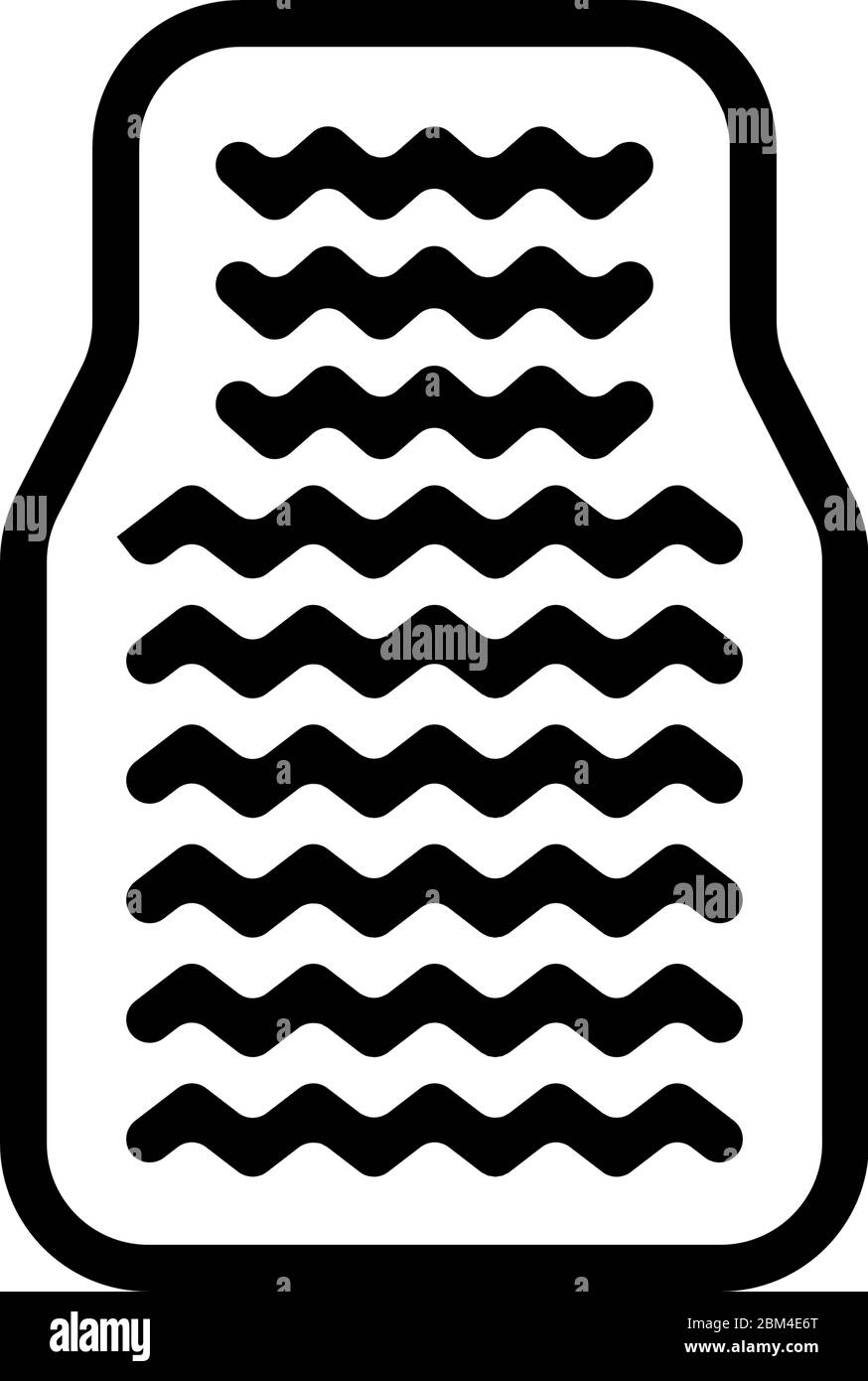 rubber netting icon vector outline illustration Stock Vector Image ...