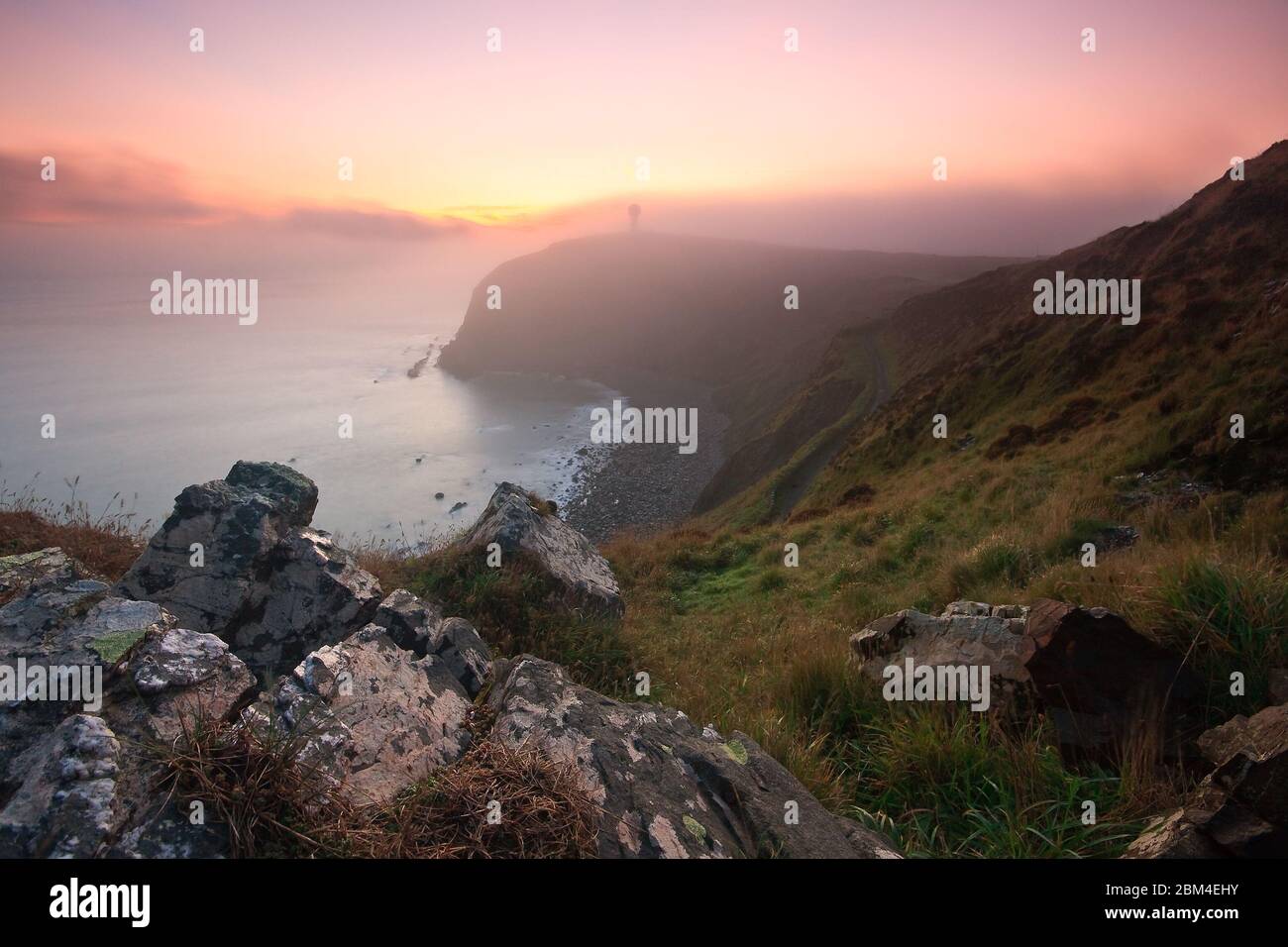 Fog rolling over the ocean hi-res stock photography and images - Alamy