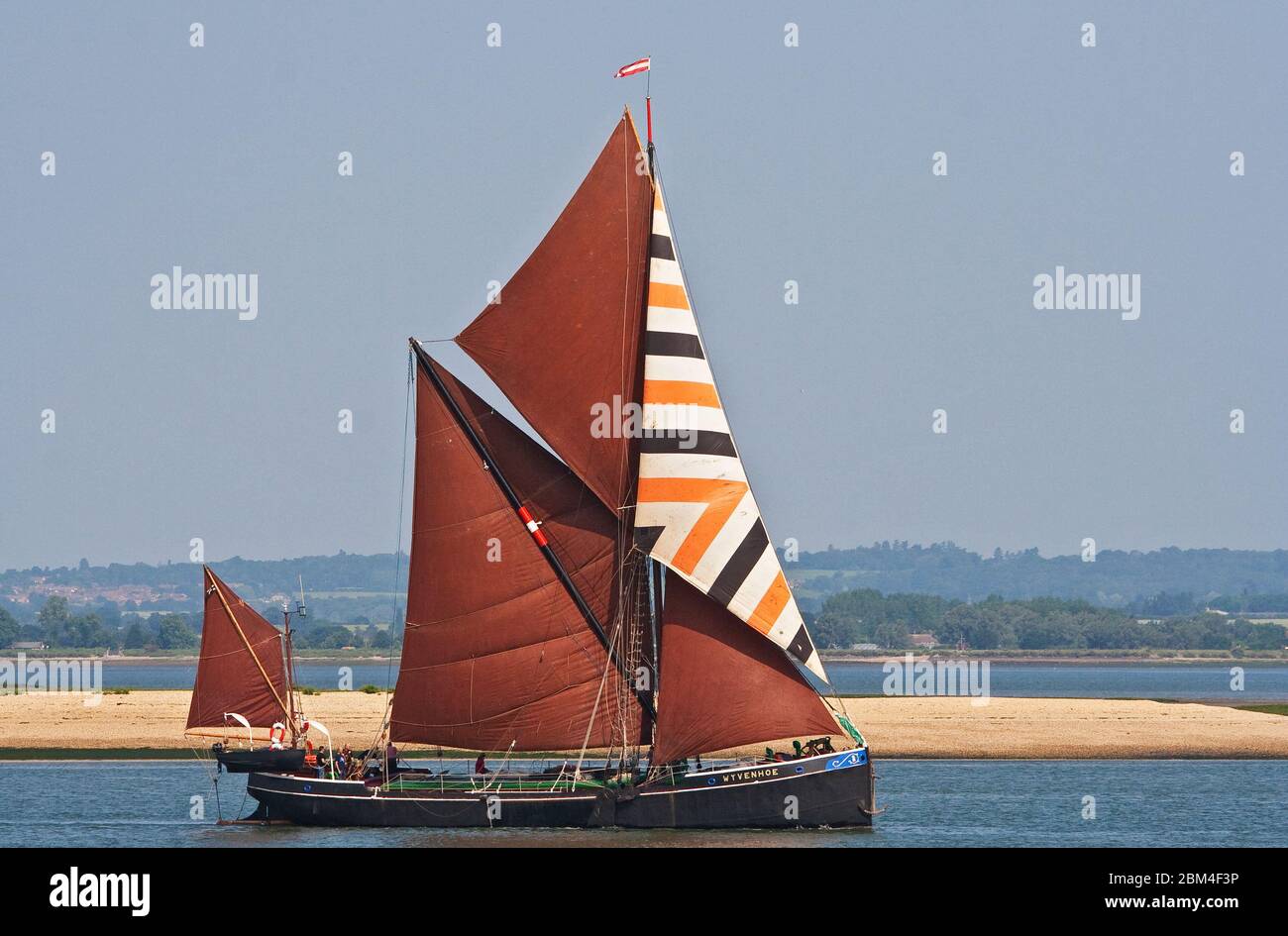 Thames sailing barge hi-res stock photography and images - Alamy
